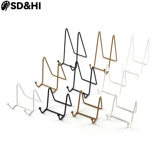 1Db Lemez Kijelző Állvány Kép Festőfémlemez -Állványok Tartó Képek ...