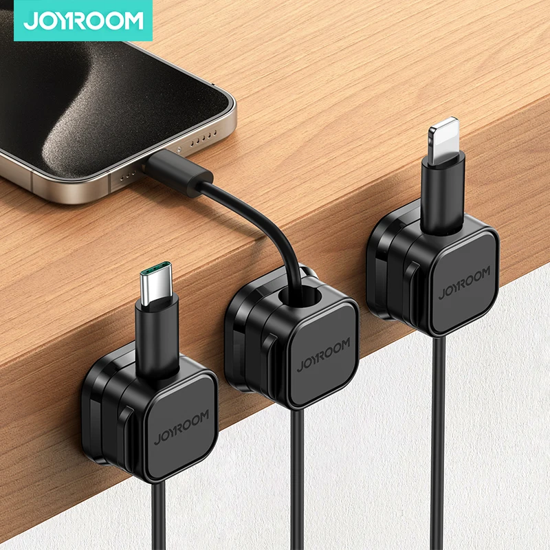 Joyroom-Cable-Organizer-Holder-Magnetic-Cable-Smooth-Adjustable-Cord ...