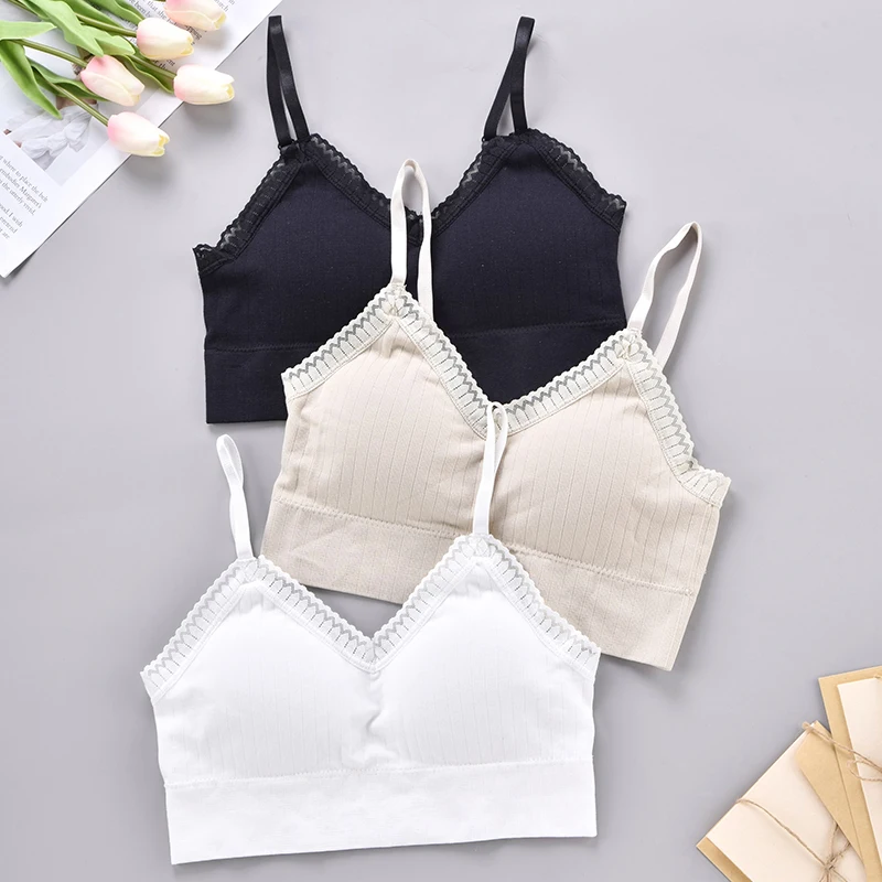 Cinvik-Women-s-Sports-Bras-Seamless-Bra-Adjustable-Strap-Inner-Padded ...