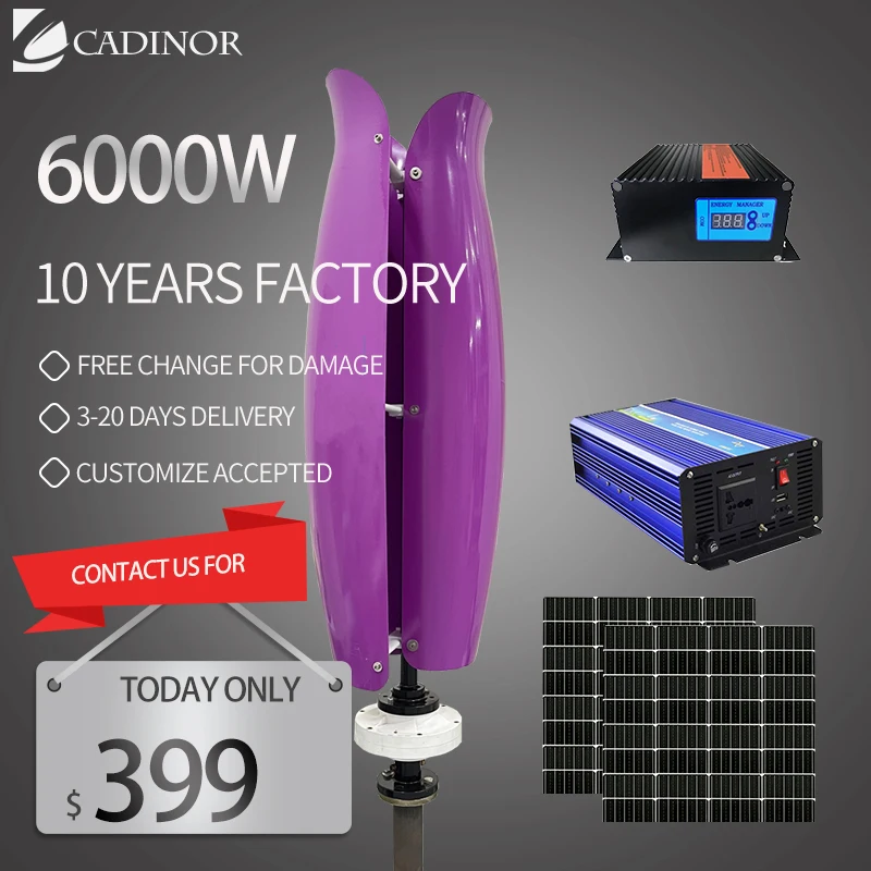 Poland-3000W-Wind-Turbine-Generator-6000W-Complete-Household-Energy ...
