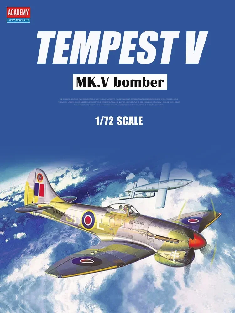 Academy 12466 Tempest V lutador bombardeiro 1/72 Kit de modelo em ...