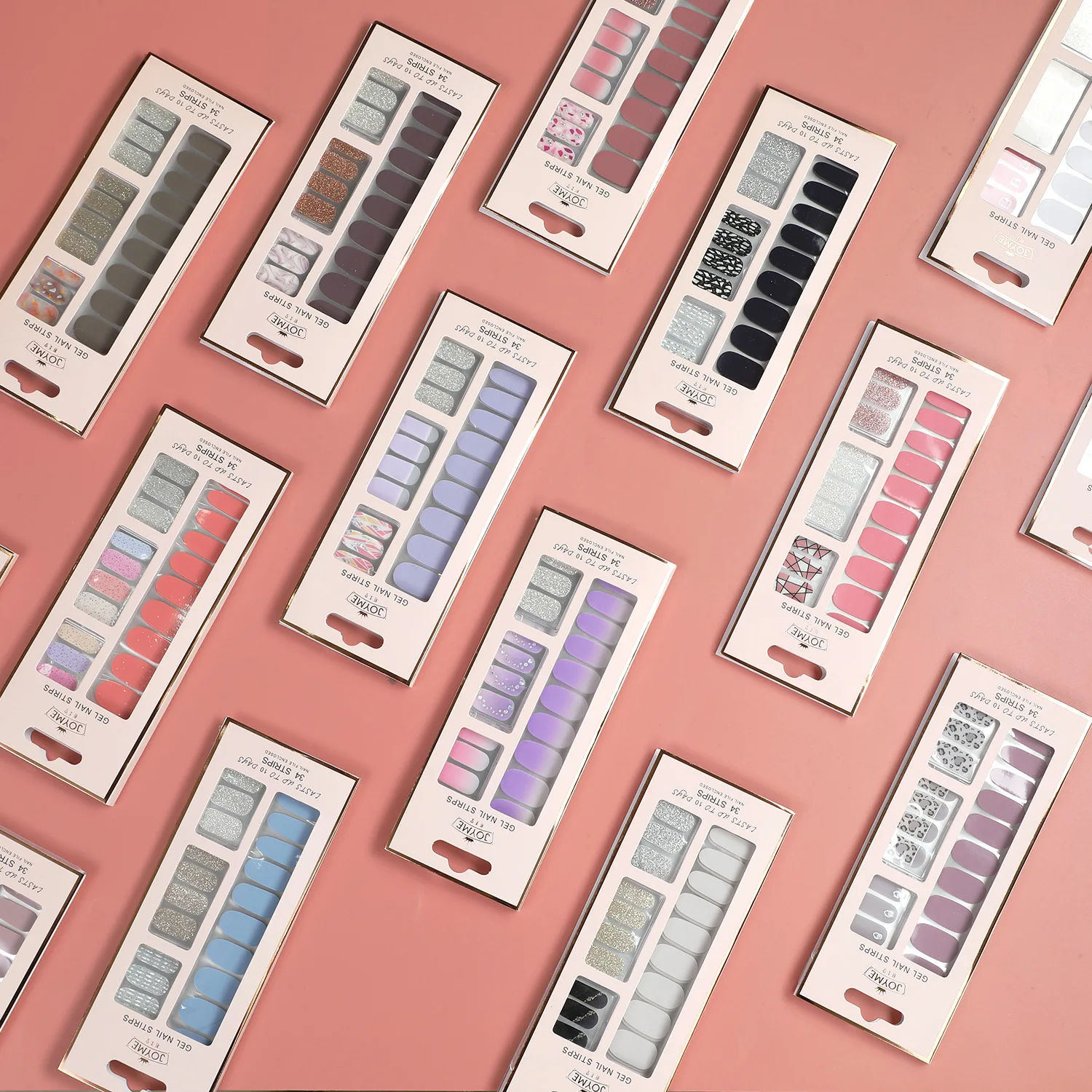 34pcs-Self-Adhesive-Glitter-Series-Nail-Patch-Designer-Nail-Art ...