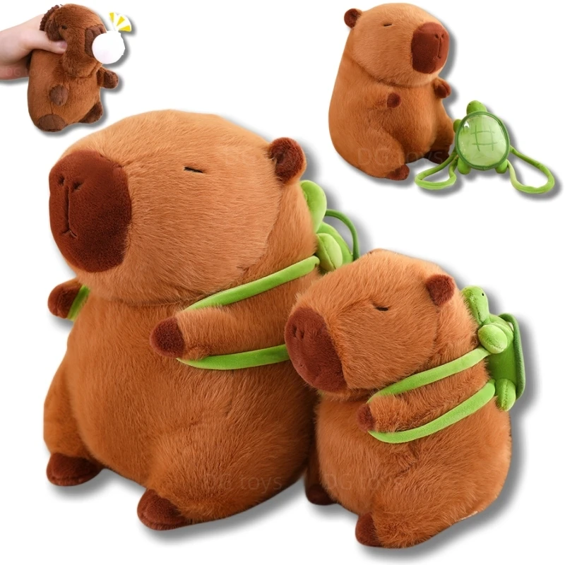 Capybara-juguete-de-peluche-de-simulaci-n-de-Capibara-con-mochila-de ...