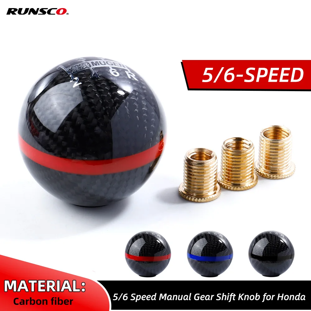 Universal-Genuine-Carbon-Fiber-Mugen-5-6-Speed-Manual-Automatic ...