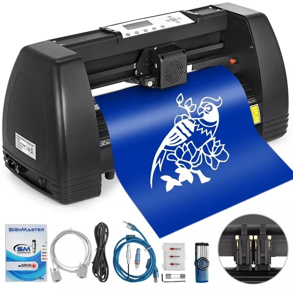 14-Vinyl-Cutting-Plotter-Machine-375mm-Graph-Plotter-Cutter-for ...