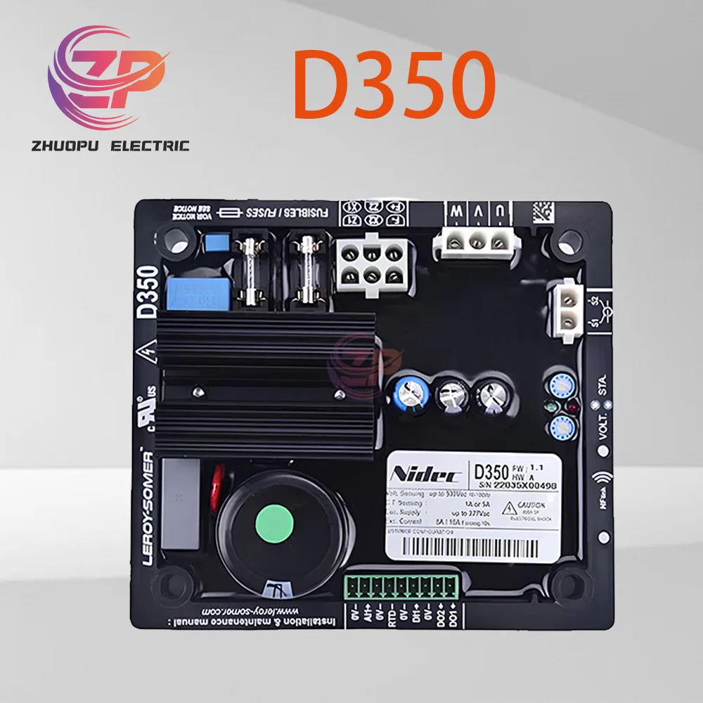 Original D350 Automatic Voltage Regulator AVR Generator Spare Part ...
