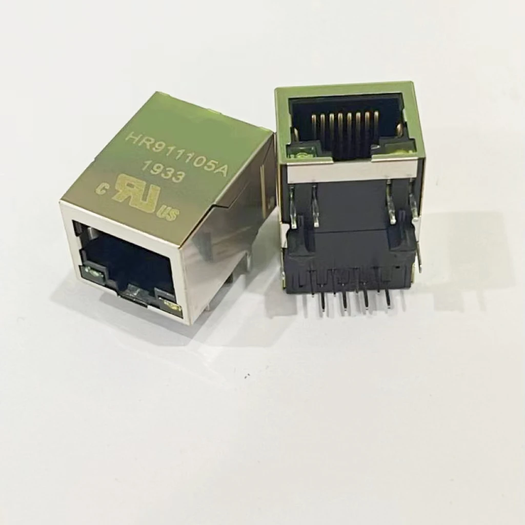10PCS-HR911105A-RJ45-network-interface-socket-transformer-HR911102A ...