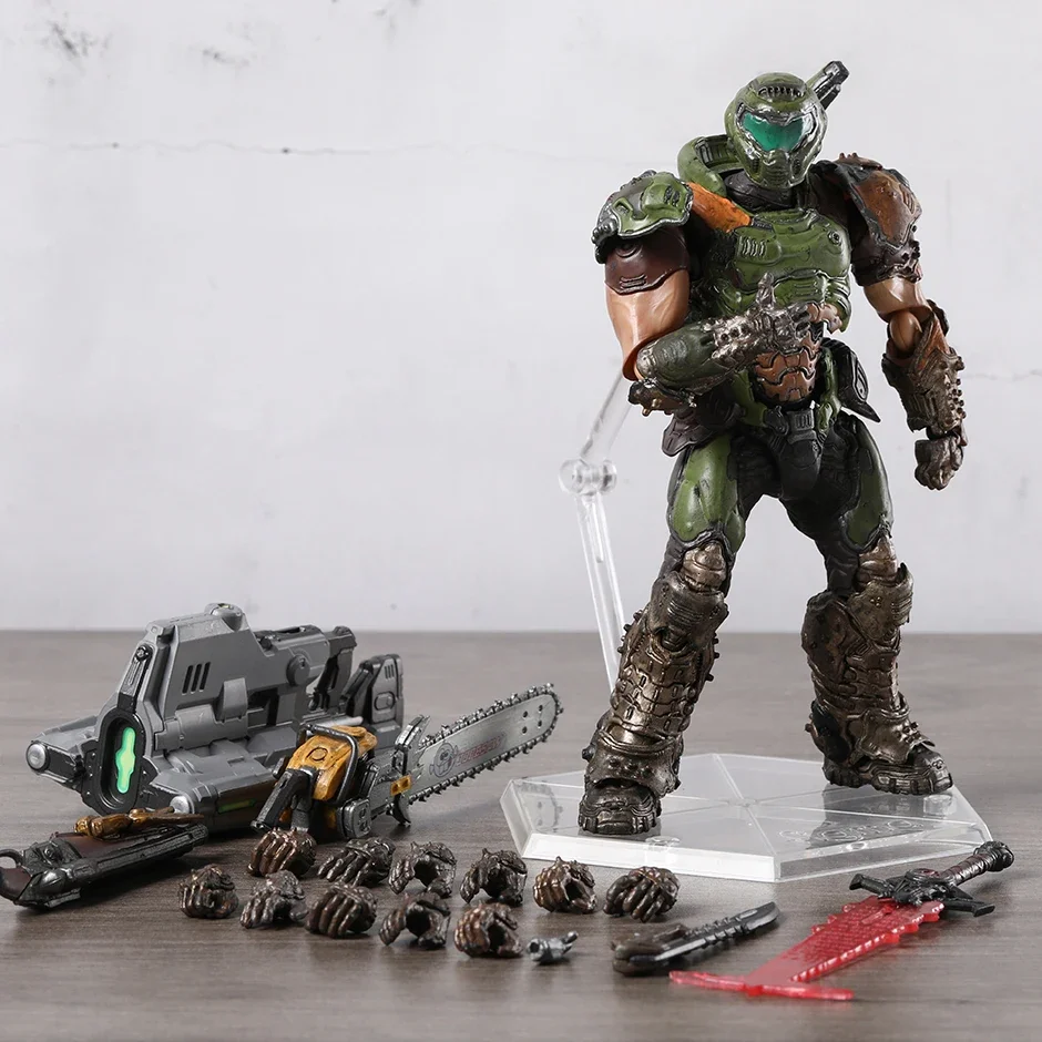 Figma-SP-140-Doom-Slayer-figura-de-acci-n-modelo-coleccionable-mu-eca ...