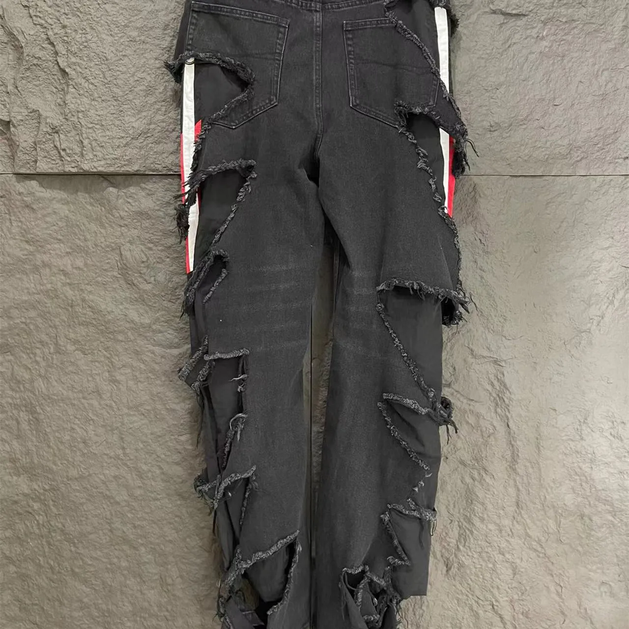 Men's Luxury Brand Original Design High Quality Ripped Jeans Casual ...