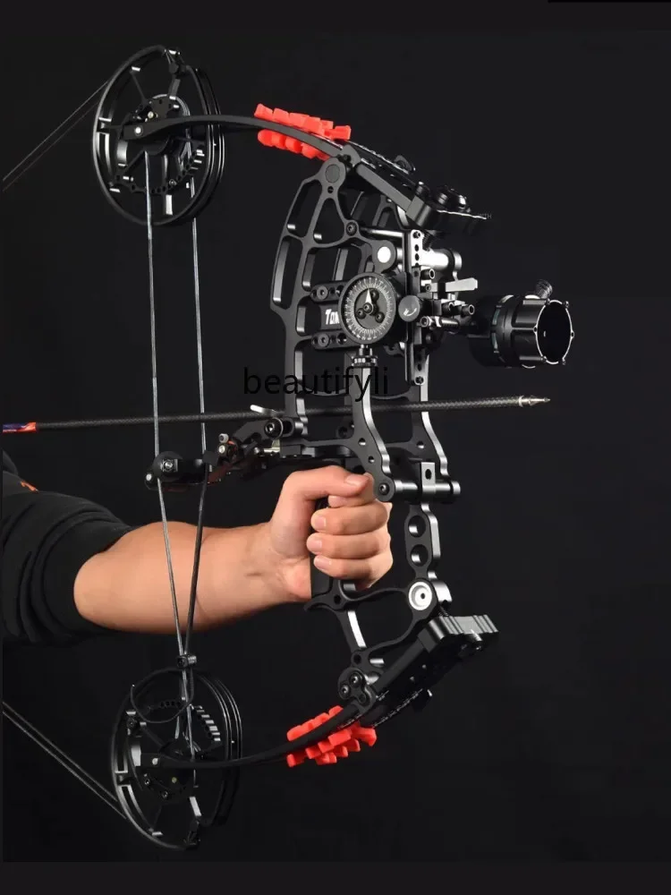 Cam-Bow-Suit-Outdoor-Short-Shaft-Alloy-Triangle-Bow-Competition ...
