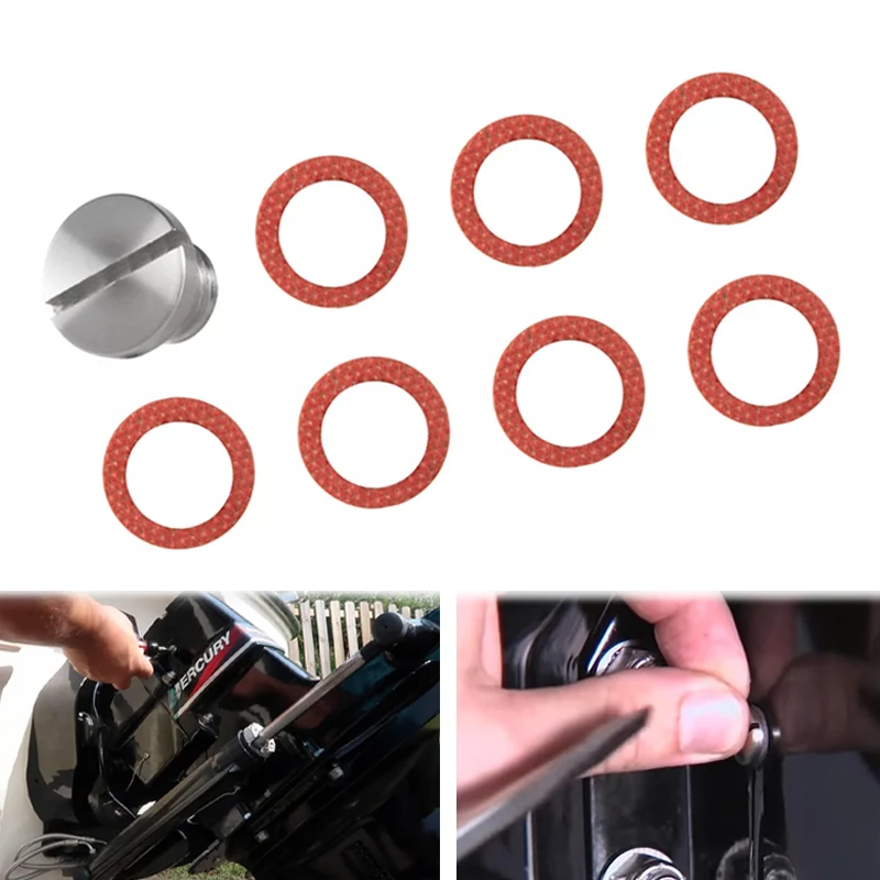 Marine-Drain-Plug-gasket-washer-Replace-For-Sierra-18-2244-Fit-For ...