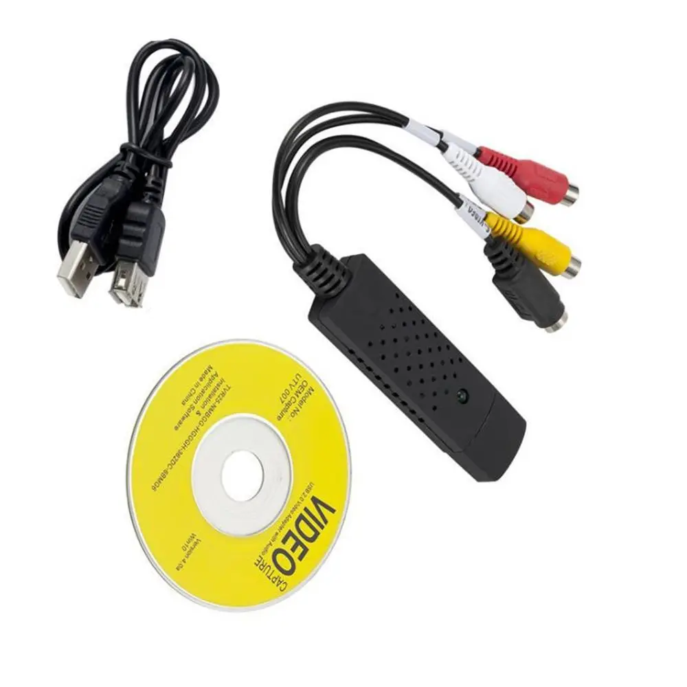 Convertisseur-vid-o-VHS-vers-num-rique-USB-2-0-carte-de-capture-audio ...