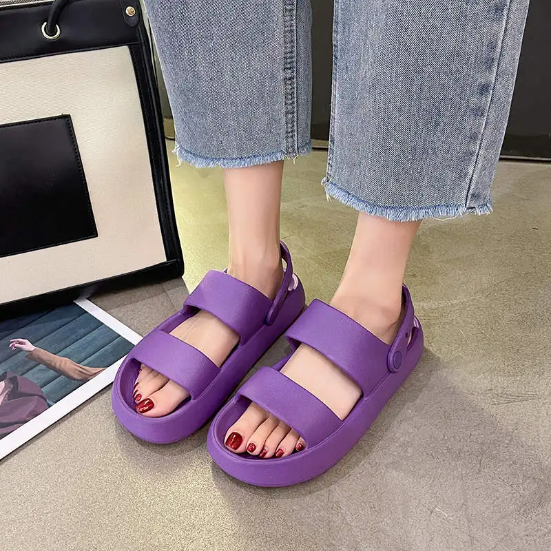 Rubber-Slippers-For-Women-Running-Shoes-Luxury-Woman-Sandal-Roller ...
