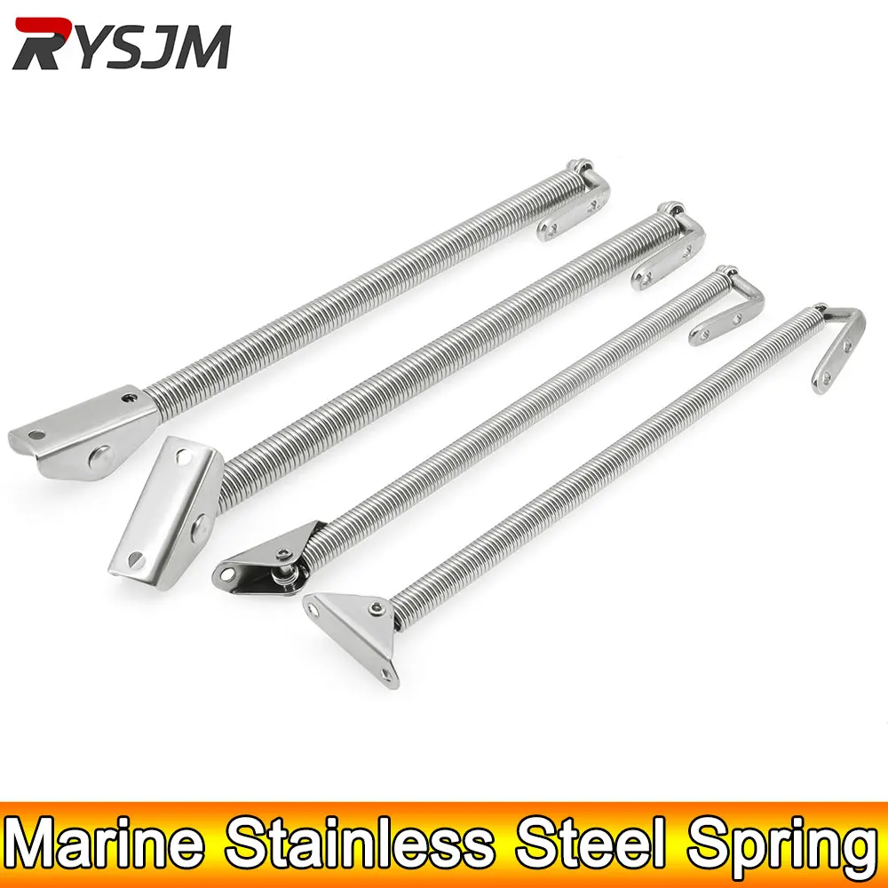 AD 1 Pair Boat Accessories Marine Stainless Steel 260mm 230MM Spring ...