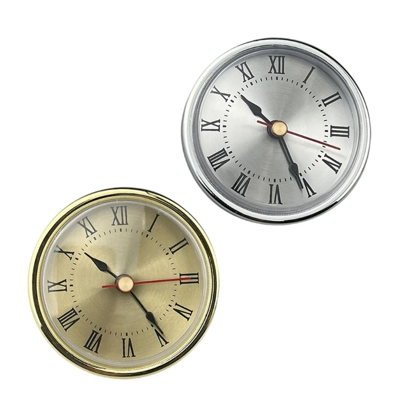65mm-Round-Clock-Insert-with-Roman-Numeral-Round-Watch-Insert-Gold ...