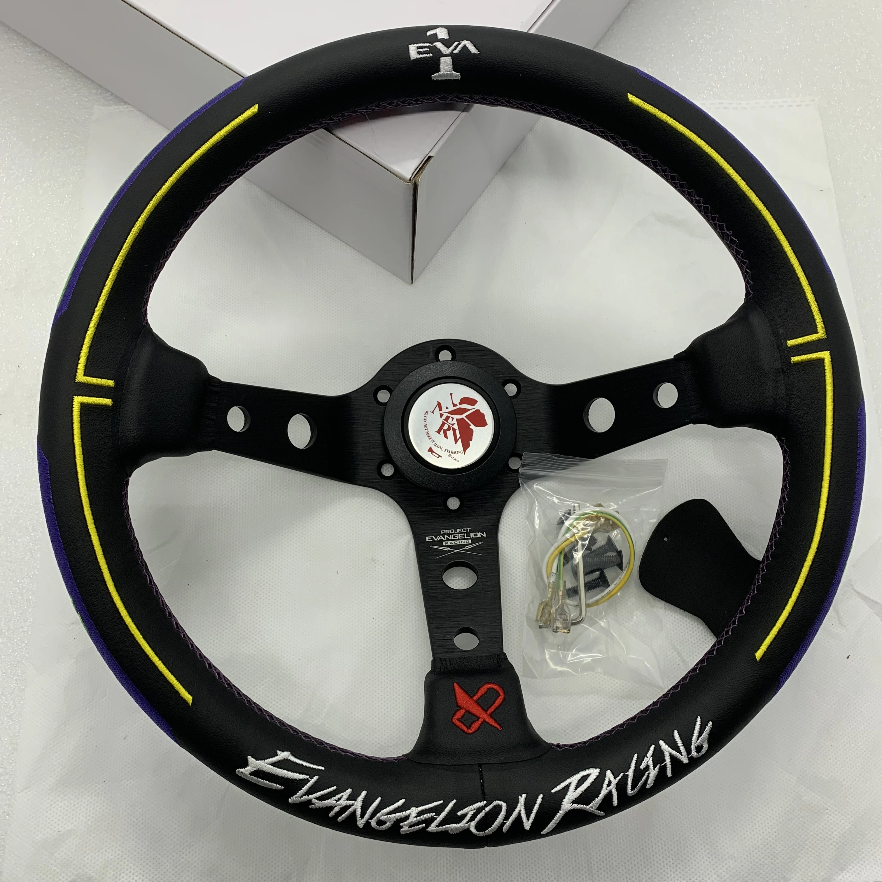 Custom-universal-JDM-VERTEX-Sports-steering-wheel-pc-simulator-Global ...