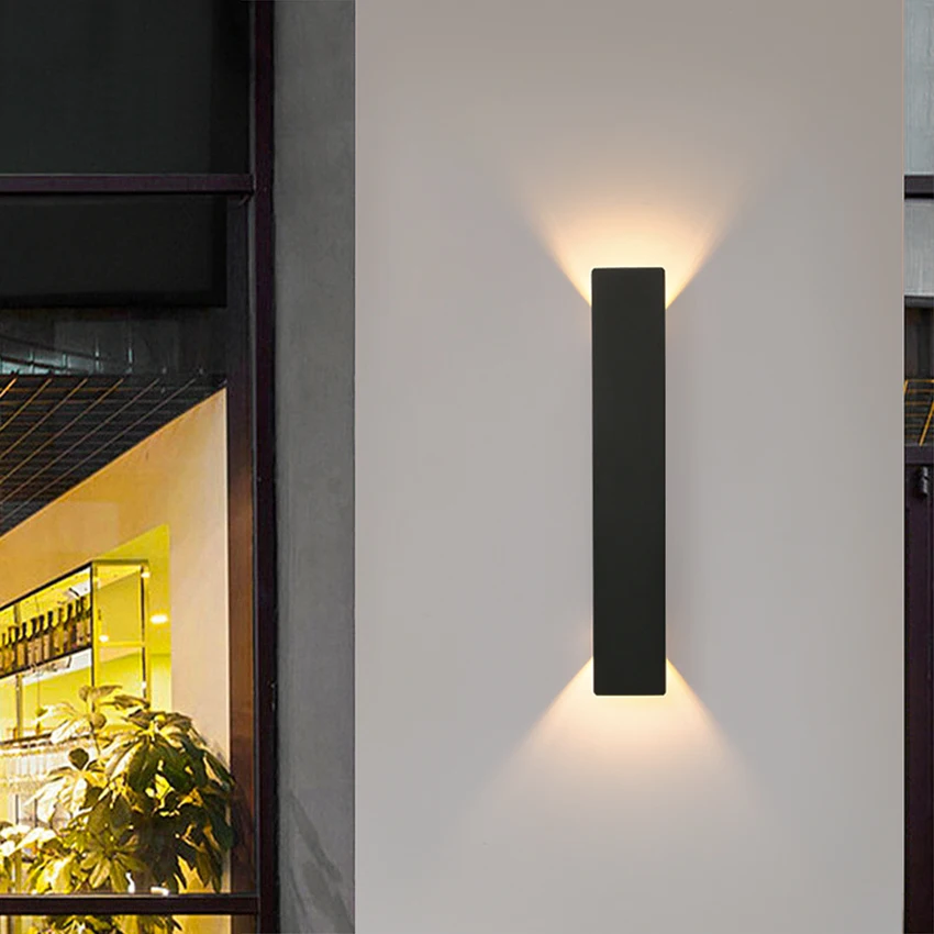 Modern-LED-Indoor-Outdoor-Wall-Lamps-Up-and-Down-Wall-Lights-Living ...