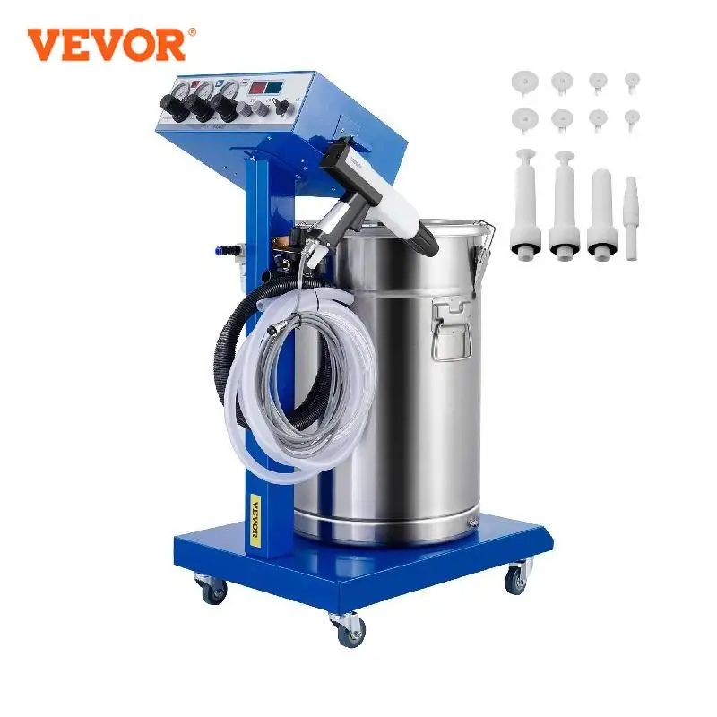 VEVOR-Electrostatic-Powder-Coating-System-Machine-with-Control-Panel ...