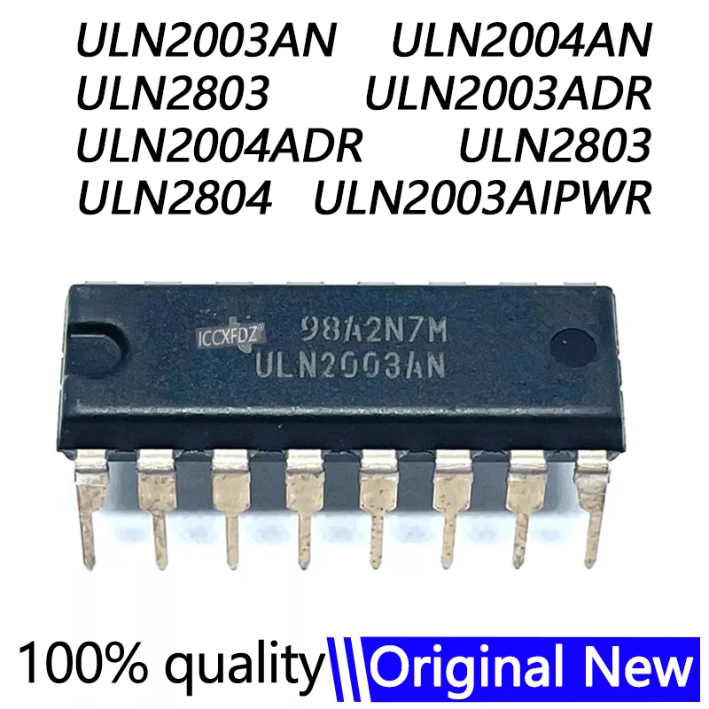 10PCS-ULN2003AN-DIP-16-ULN2003-ULN2003APG-DIP-ULN2003ADR-ULN2004AN-ULN2004ADR-ULN2004 ...