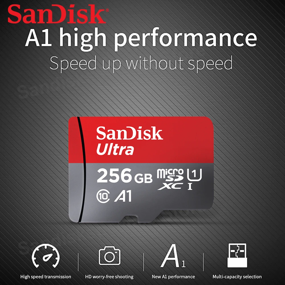 SanDisk-A1-Micro-SD-Cards-Ultra-MicroSDXC-Memory-Card-UHS-I-C10-U1-Full ...