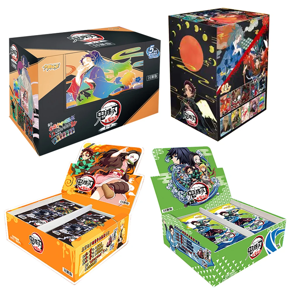 New Original Demon Slayer Blade Infinite Train Ssp Card Diamond Rare ...