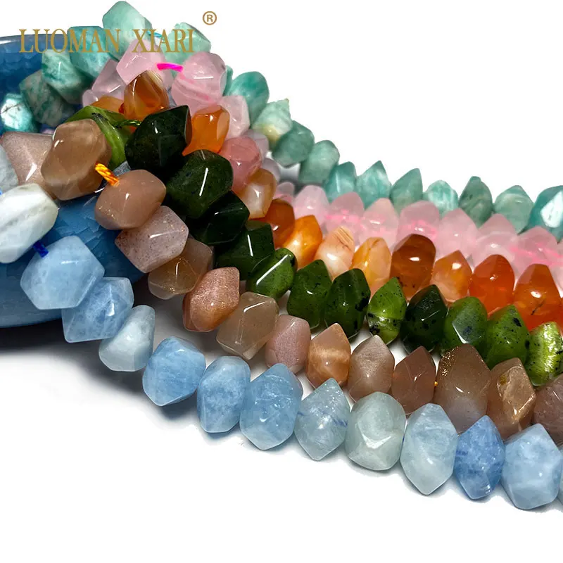 Natural-Stone-Irregular-Agate-Amethyst-Aquamarine-Apatite-Rhodonite ...
