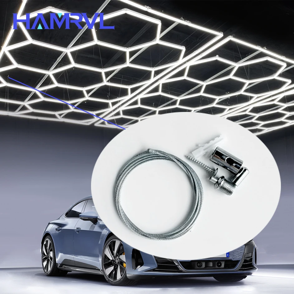 100cm-Adjustable-Light-Suspension-Cables-Kit-Steel-Hanging-Chains-Lamp ...