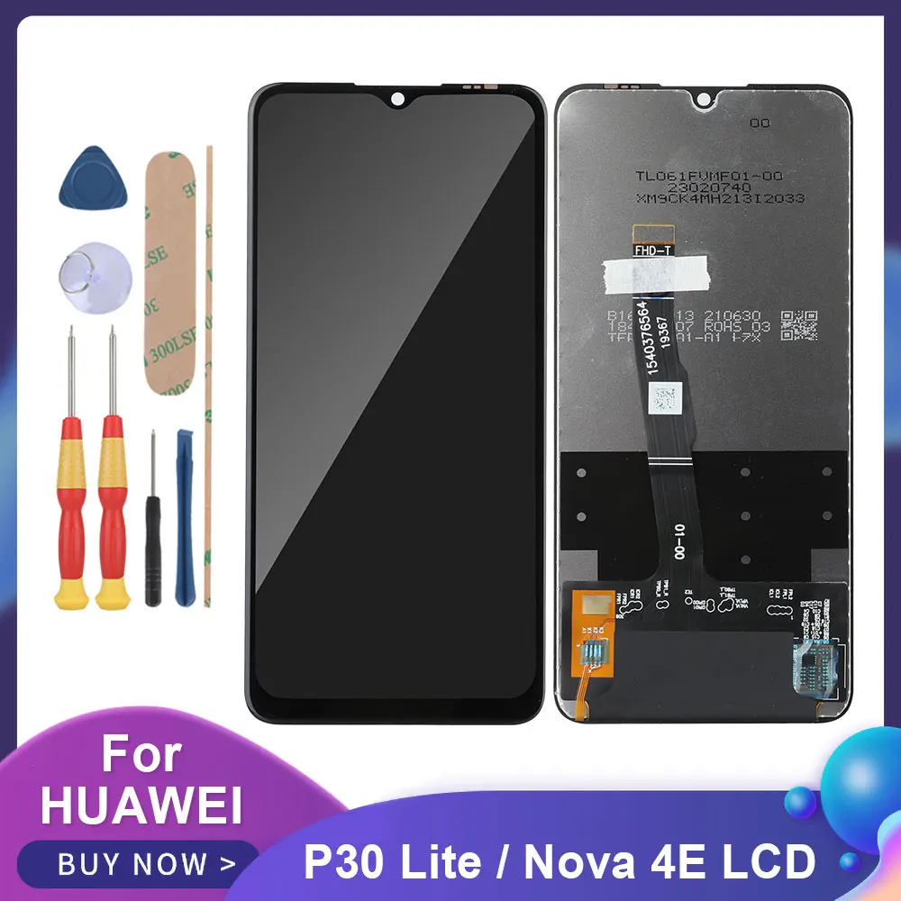6.15'' For Huawei P30 Lite LCD Display Touch Screen Digitizer Assembly ...