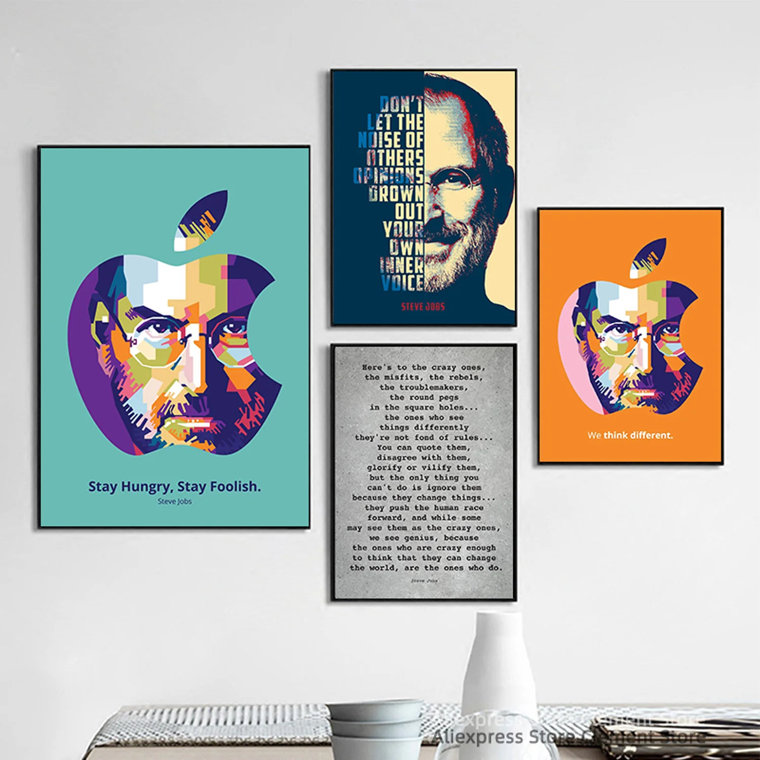 Think Different Posters Steve Jobs