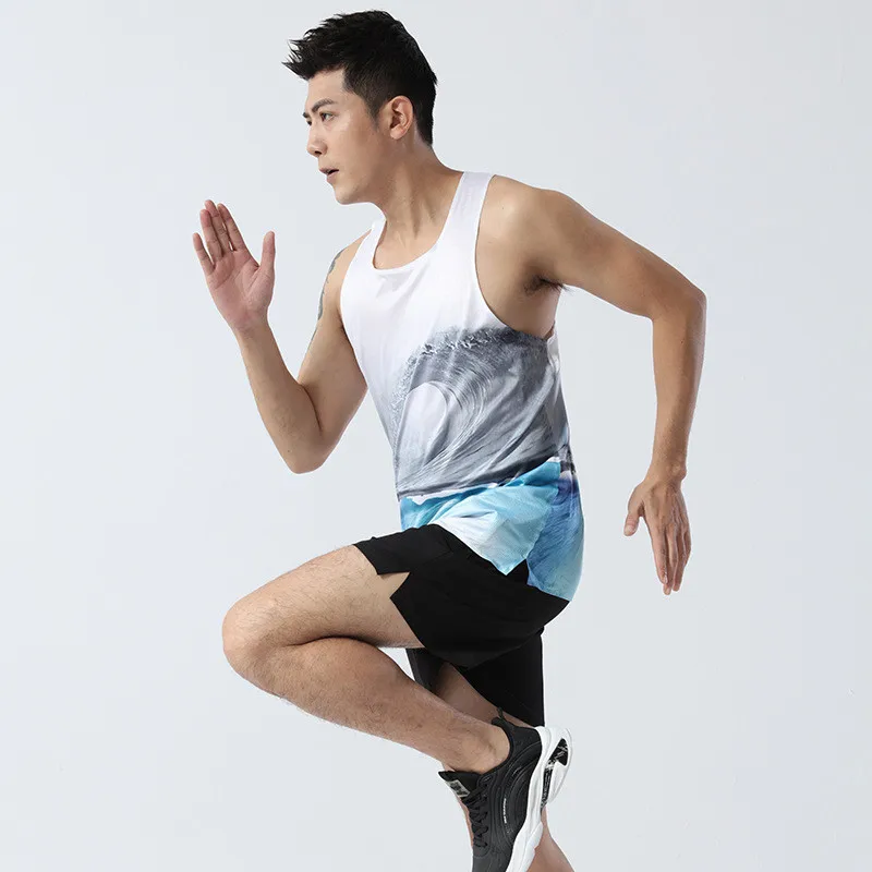 Adult-Men-Women-Running-Hiking-Shirts-Tight-Gym-Tank-Top-Fitness ...