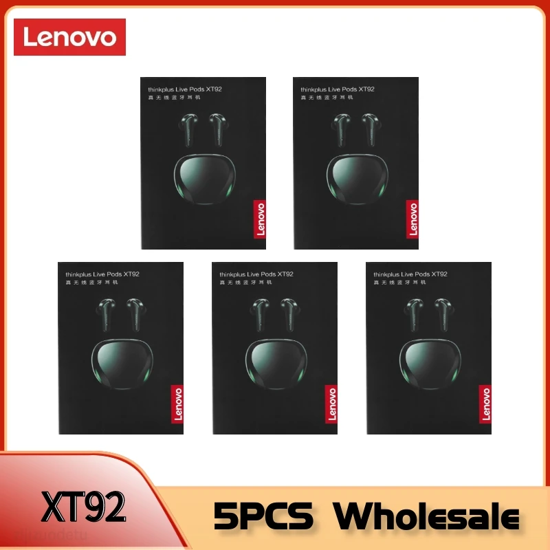 Lenovo-auriculares-inal-mbricos-XT92-aud-fonos-originales-con-Control-t-ctil-Bluetooth-est-reo ...