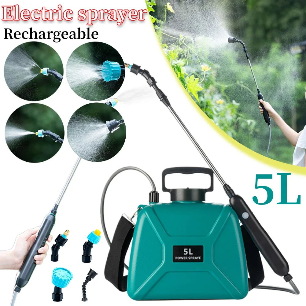 Electric-Sprayer-Watering-Can-With-Spray-Gun-Automatic-Water-Sprayers ...
