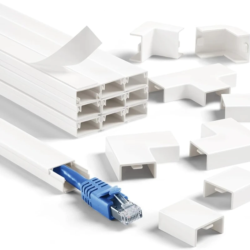 PVC-Cable-Organizer-Cable-Management-Concealer-Kit-Home-Accessories ...