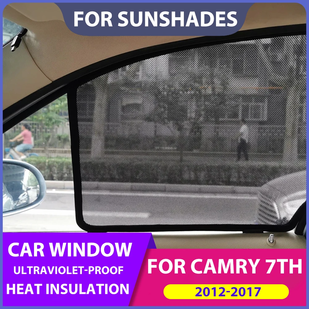 Magnetic-Car-Windows-Sunshades-For-Toyota-Camry-7th-2012-2013-2014 ...