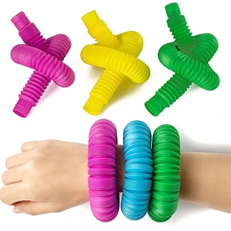 Sensory-Fidget-Tubes-XL-Stress-Relief-Toys-For-Kids-ADHD-Anxiety-Autism ...