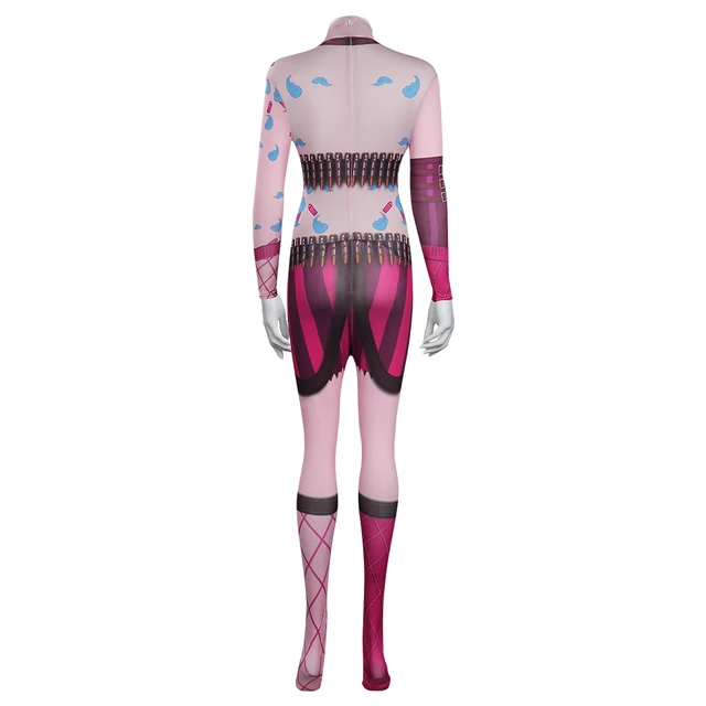 Arcane: League Of Legends Jinx Jumpsuit Cosplay Costume - AllCosplay.com
