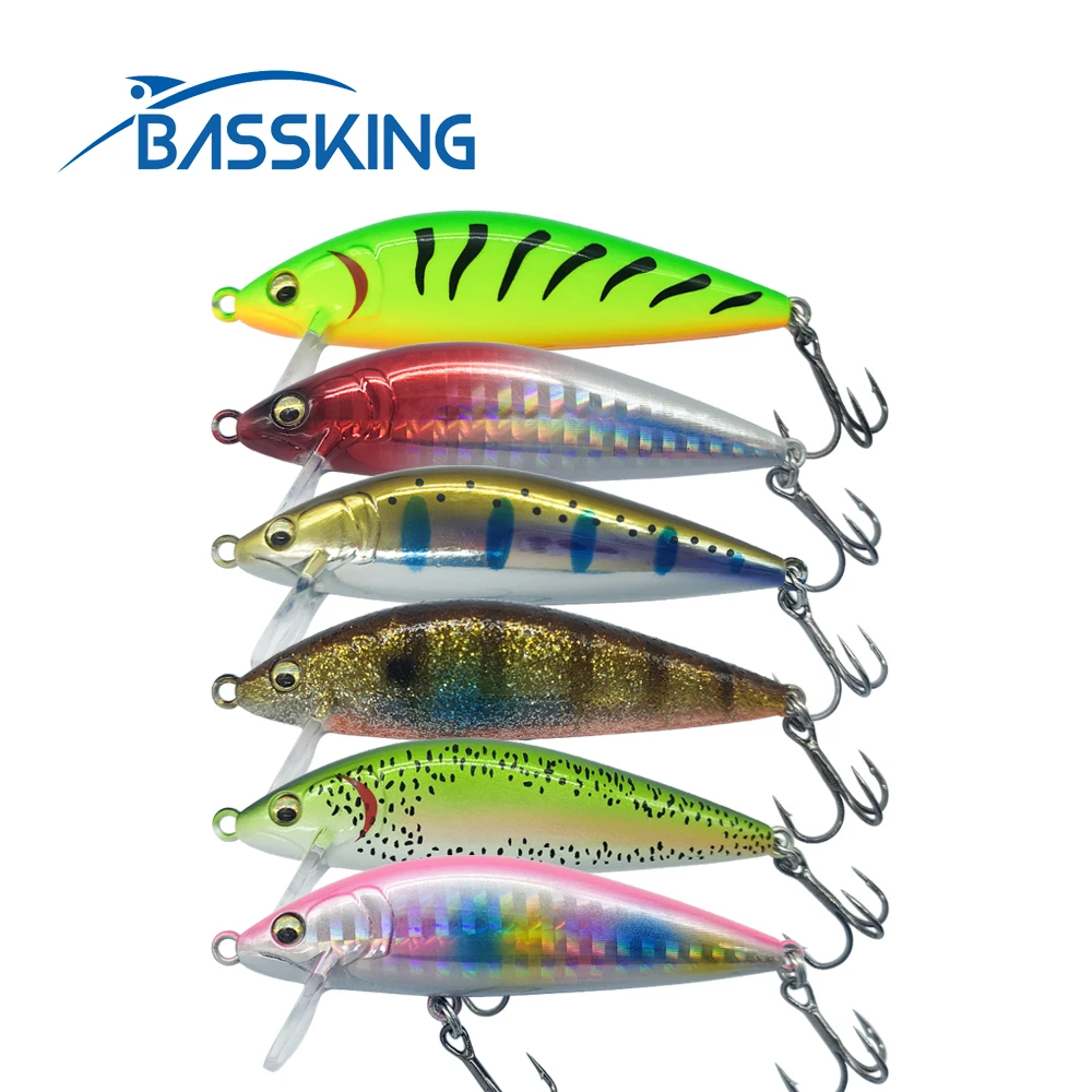 Bassking Sinking Fishing Lure Hard Artificial Bait 75mm 10g Pva ...
