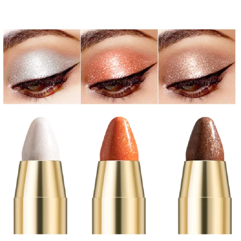 Qic Glitter Eye Shadow Stick Shine Eyeshadow Shimmer White Highlighter ...