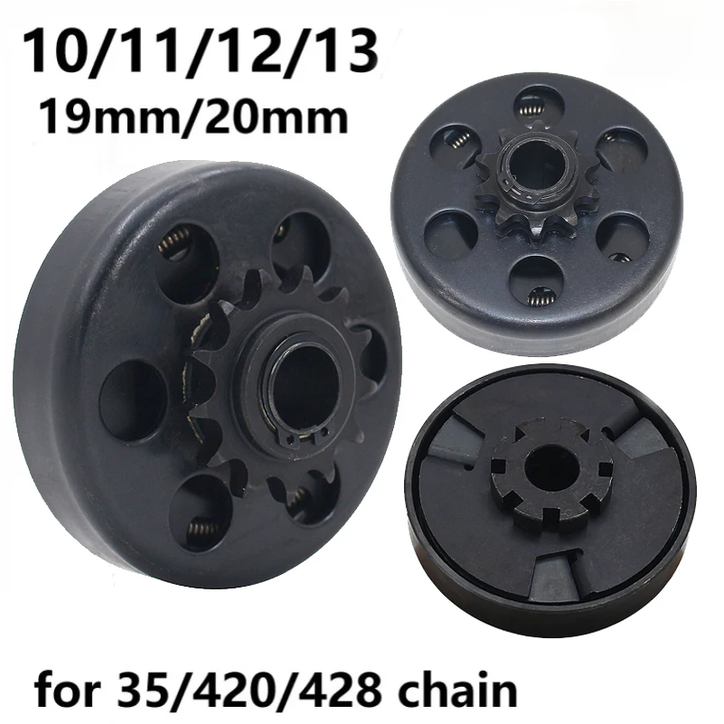 10T 12T 13T 16T Tooth 35/420/428 Chain 16mm 19mm 20mm Centrifugal ...