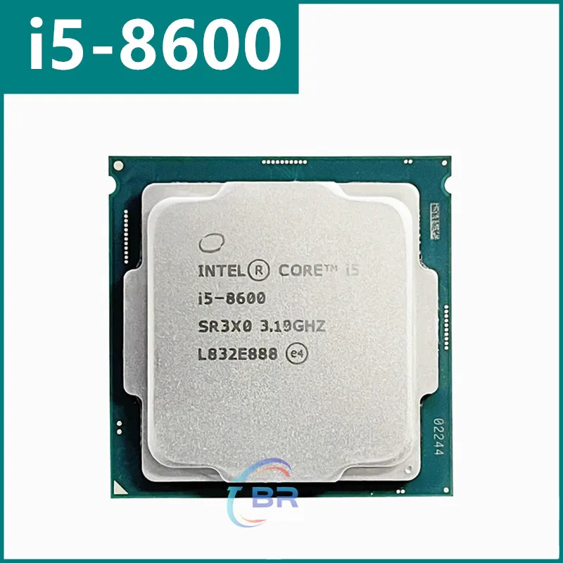 i5-8600 i5 8600 3.1 GHz Six-Core Six-Thread CPU 9M 65W LGA 1151 ...