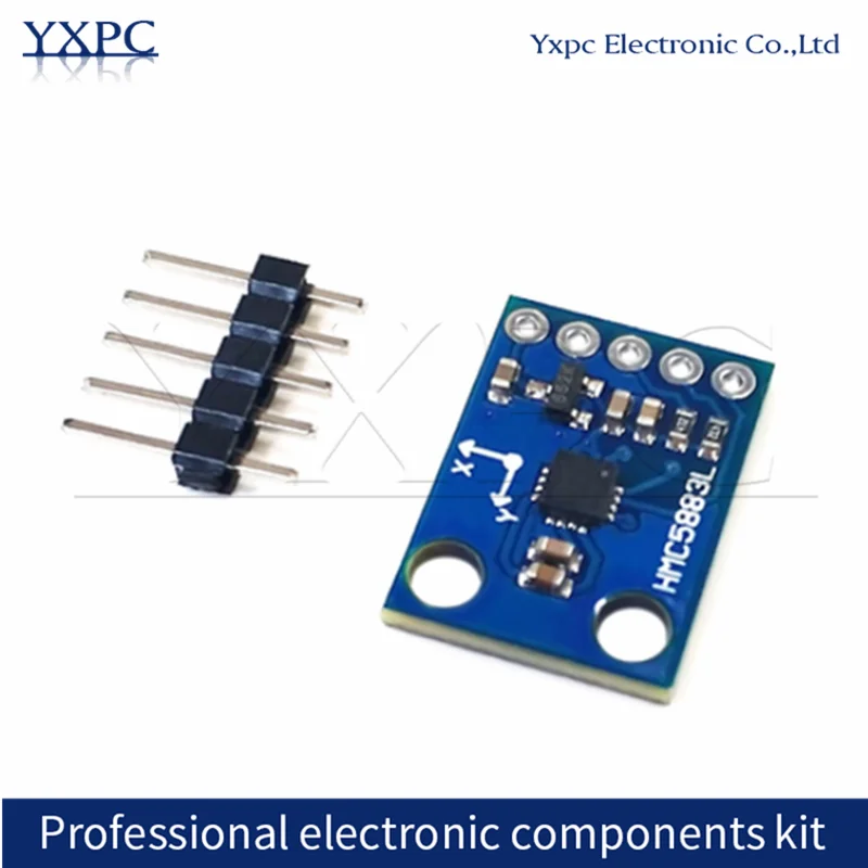 GY-273 3V-5V QMC5883L 5883L HMC5883L Triple Axis Compass Magnetometer Sensor Module Three Axis ...