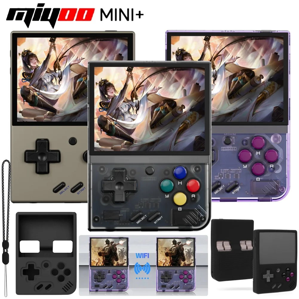 MIYOO Mini Plus Portable Retro Handheld Game Console V2 Mini+ 3.5 Inch ...