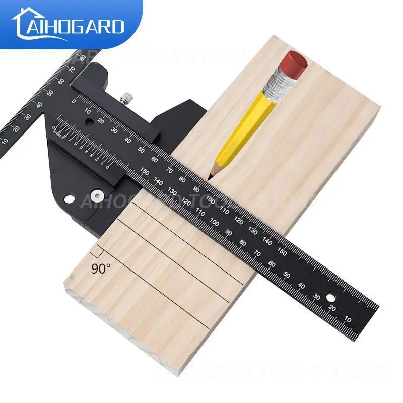 Liga-de-alum-nio-T-Type-Woodworking-R-gua-T-Type-Line-Drawing-Device ...