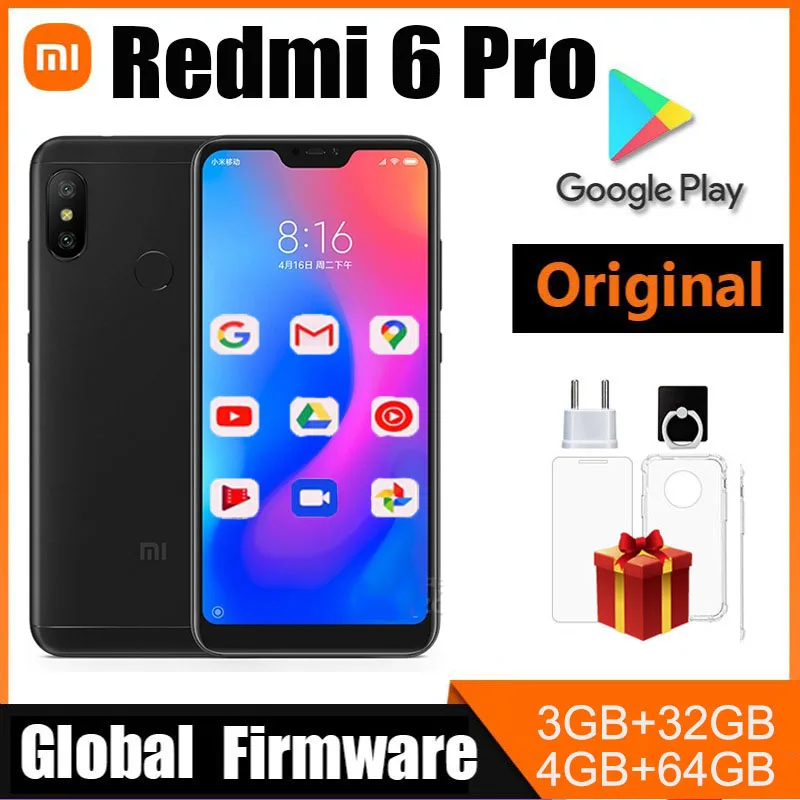 xiaomi-redmi-6-pro-smartphone-Currently-available-fast-shippingused ...