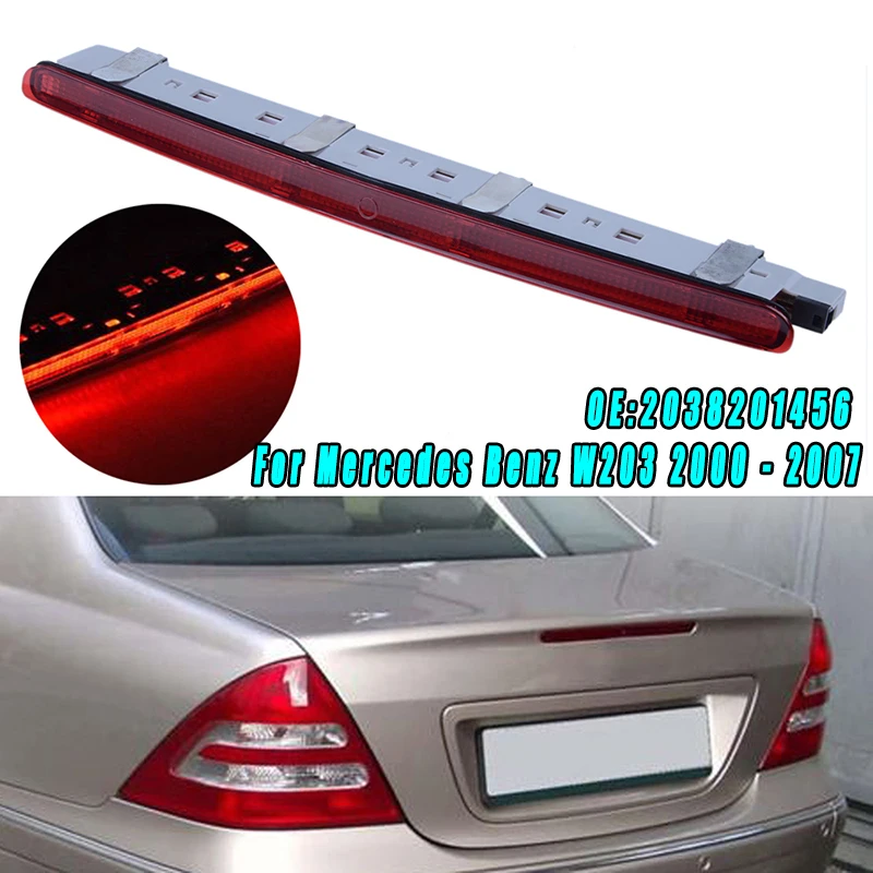 Rhyming 2038201456 Car Third Tail LED Brake Light Rear Trunk Stop ...