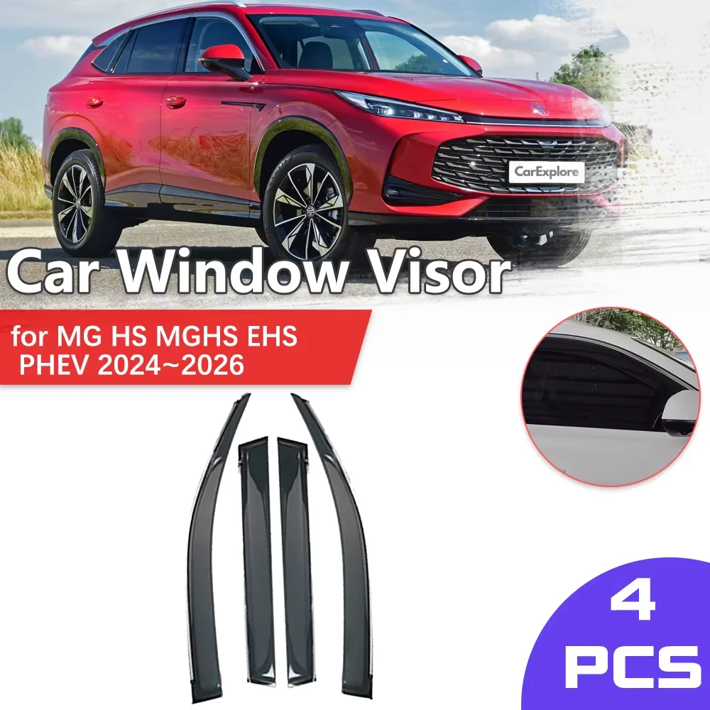 Car Window Sun Visor for MG HS MGHS EHS PHEV 2024~2026 2025 Door Rain ...