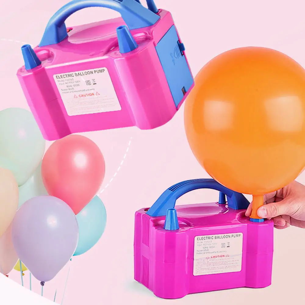 Electric-Balloon-Air-Pump-Inflator-Dual-Nozzle-Globos-Machine-All-Style ...