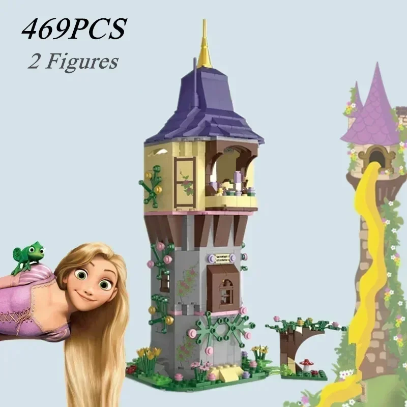 Miniso-Disney-Princess-Castle-Rapunzel-s-Tower-Tangled-Friends-Model ...
