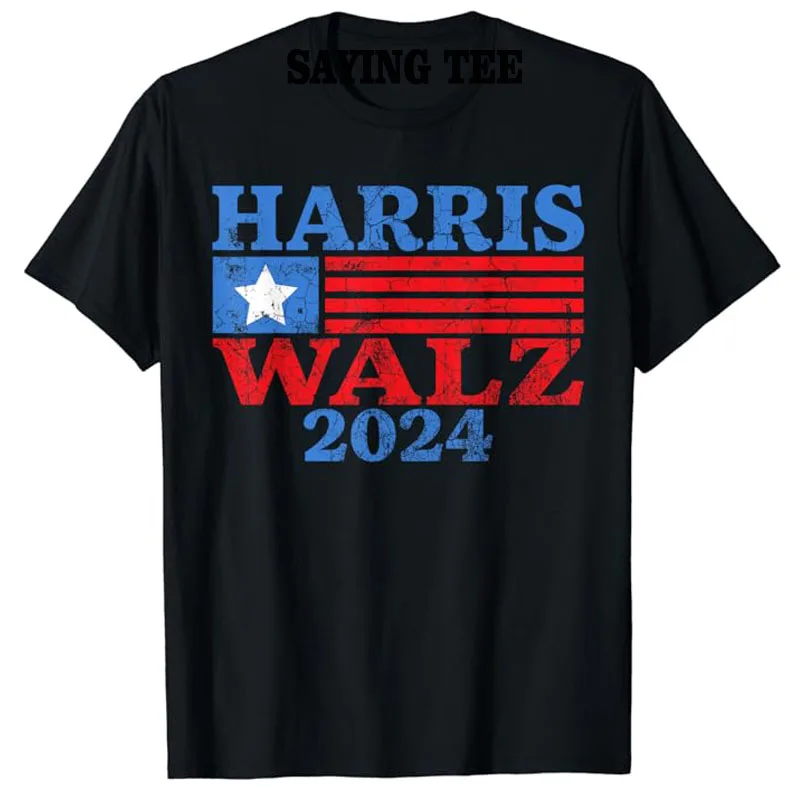 Harris-Walz-2024-Election-Kamala-Harris-Tim-Waltz-2024-T-Shirt-US-Flag ...
