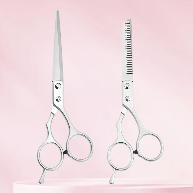 Stainless Steel Scissors for Hair Thinning and Cutting Clipper 6 inches ...